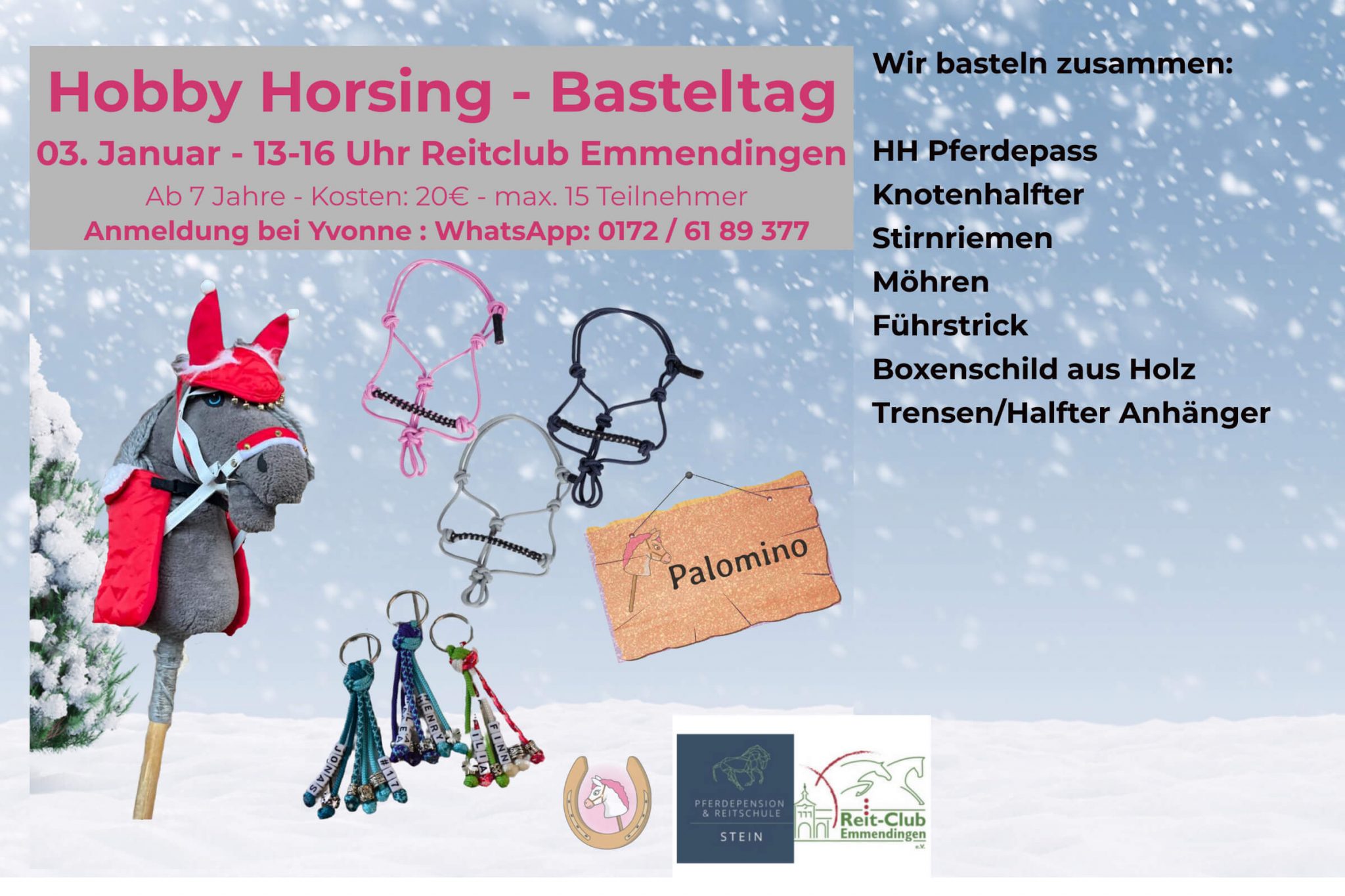 Hobby Horsing Basteltag - Hobby Horsing Club Kaiserstuhl